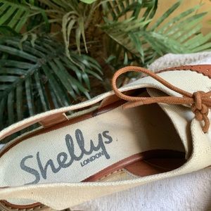 Shellys London | Shoes | Shellys London Espadrille Open Toe Wedge New ...